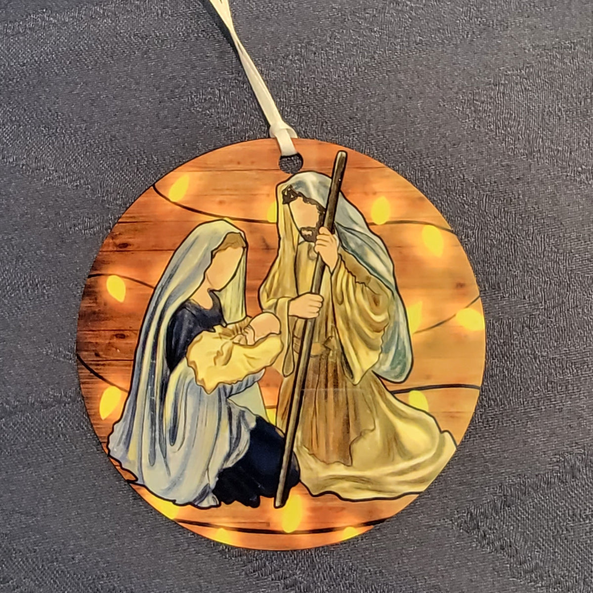 Round Nativity Ornament – Evelyn's Boutique